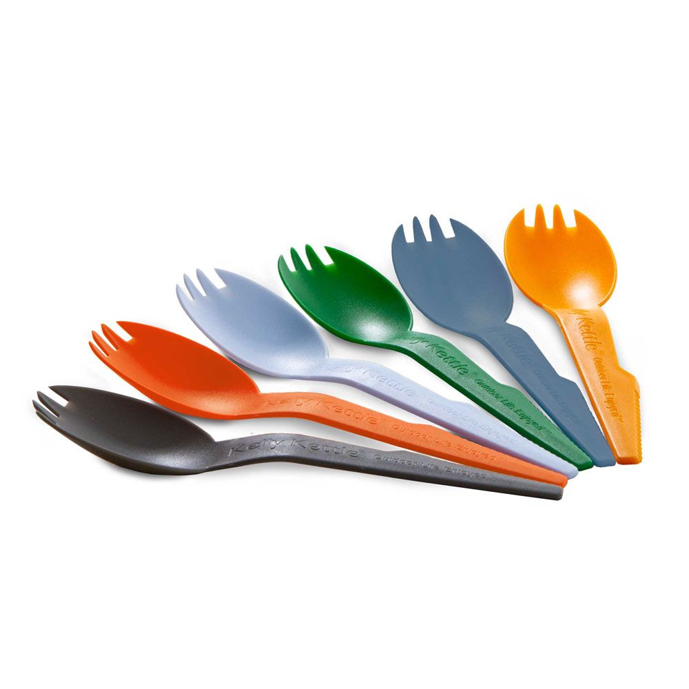 Spork Variety Pack - 6 Pack (Various Colours) | Camp Cookware